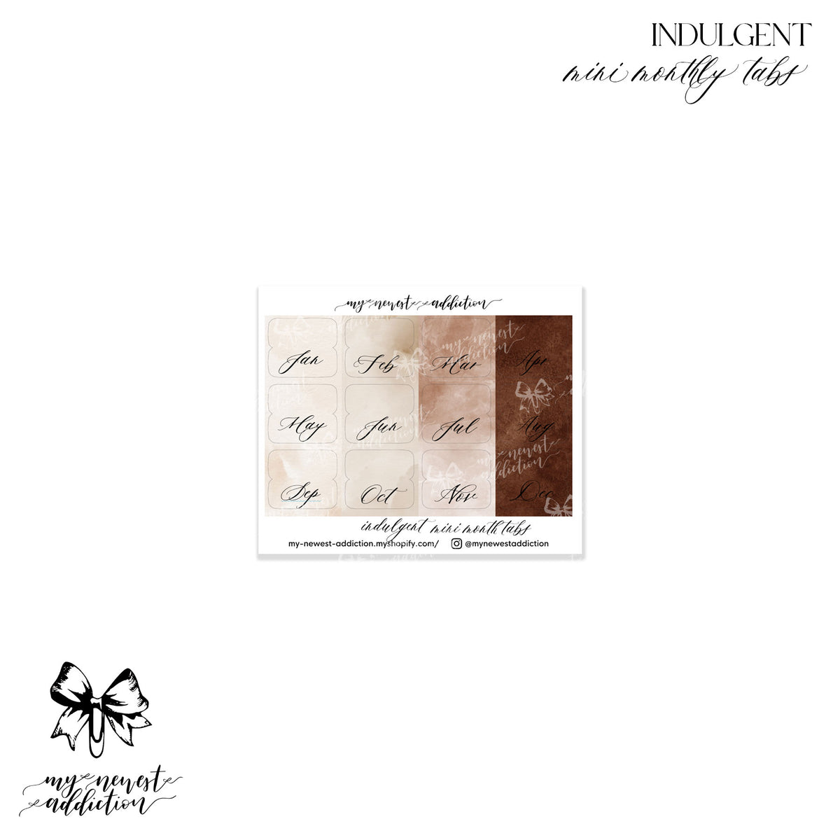 Indulgent Date Covers and Tabs – My Newest Addiction