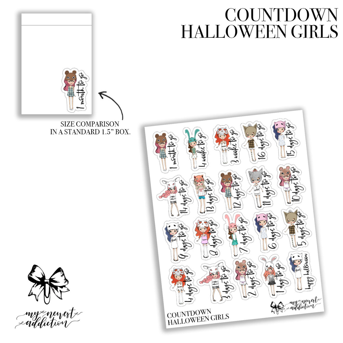 Halloween Girl Countdown – My Newest Addiction